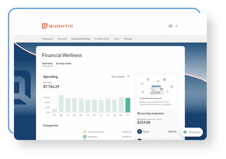 Online Banking - Quontic